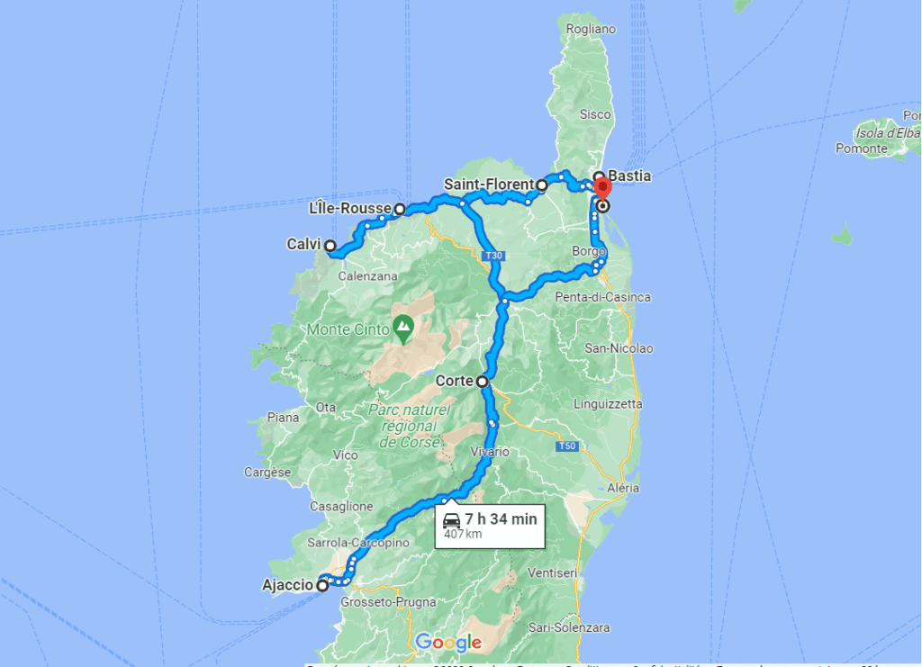 Circuit En Corse