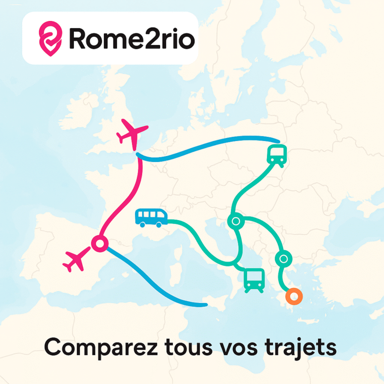 Qu'est ce que Rome2Rio : avis utilisateur sur cette nouvellle appli d ...